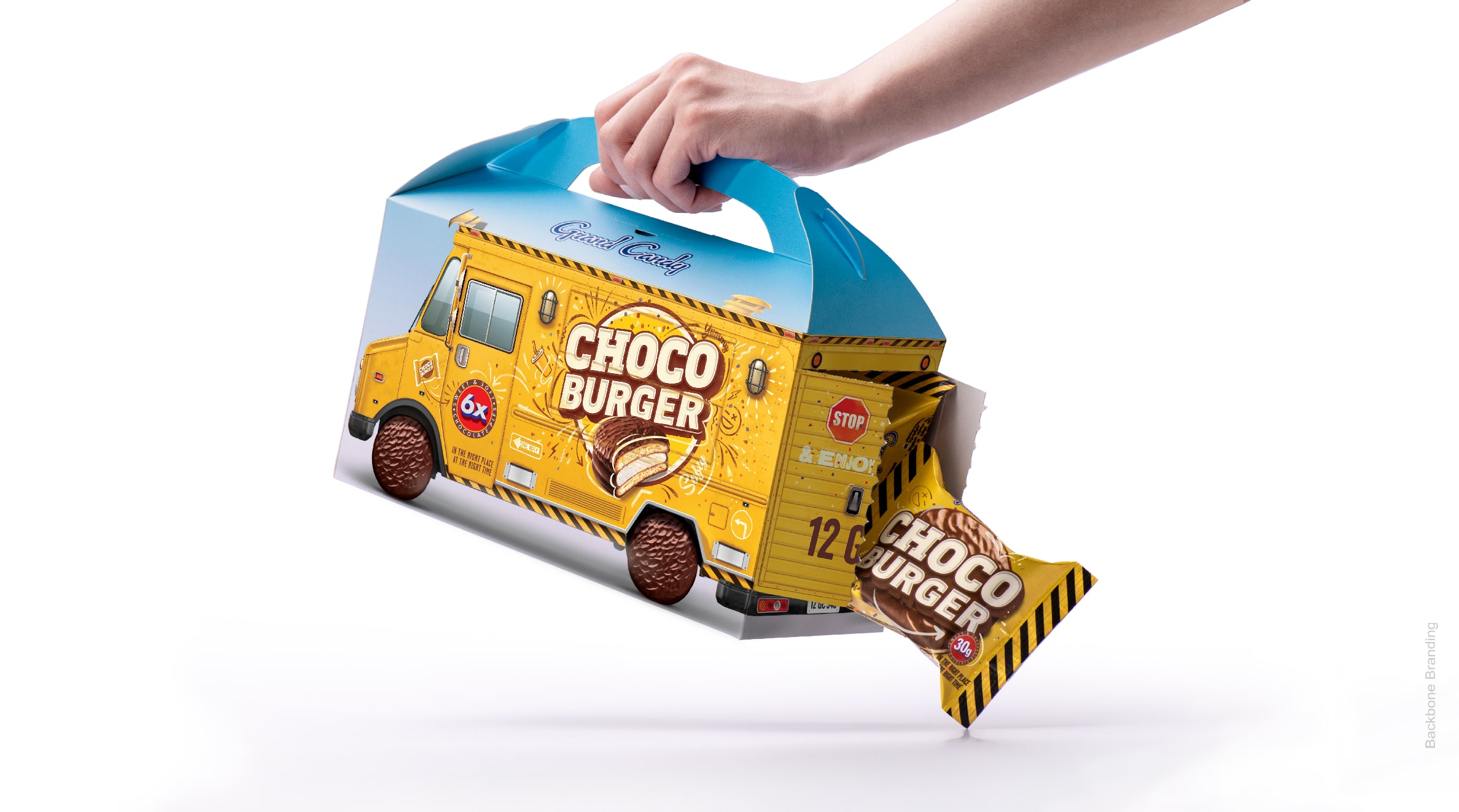 CHOCOBURGER Branding - Backbone