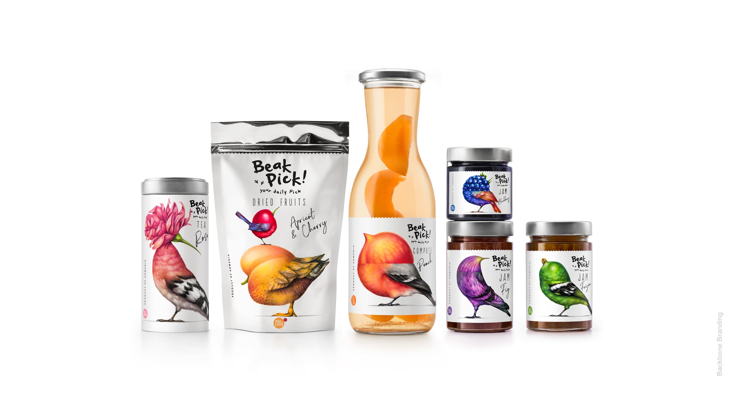 BEAK PICK! Branding - Backbone