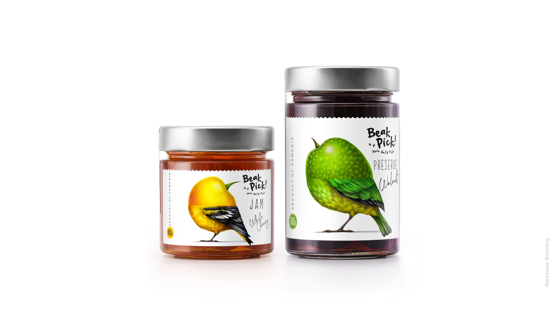 BEAK PICK! Branding - Backbone