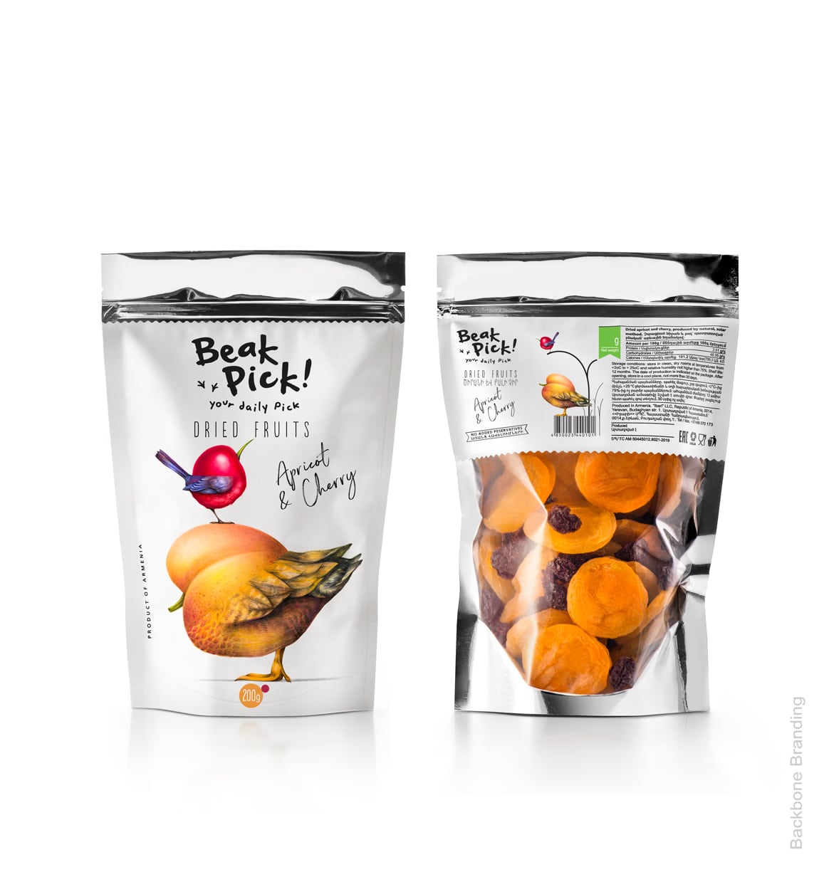 BEAK PICK! Branding - Backbone
