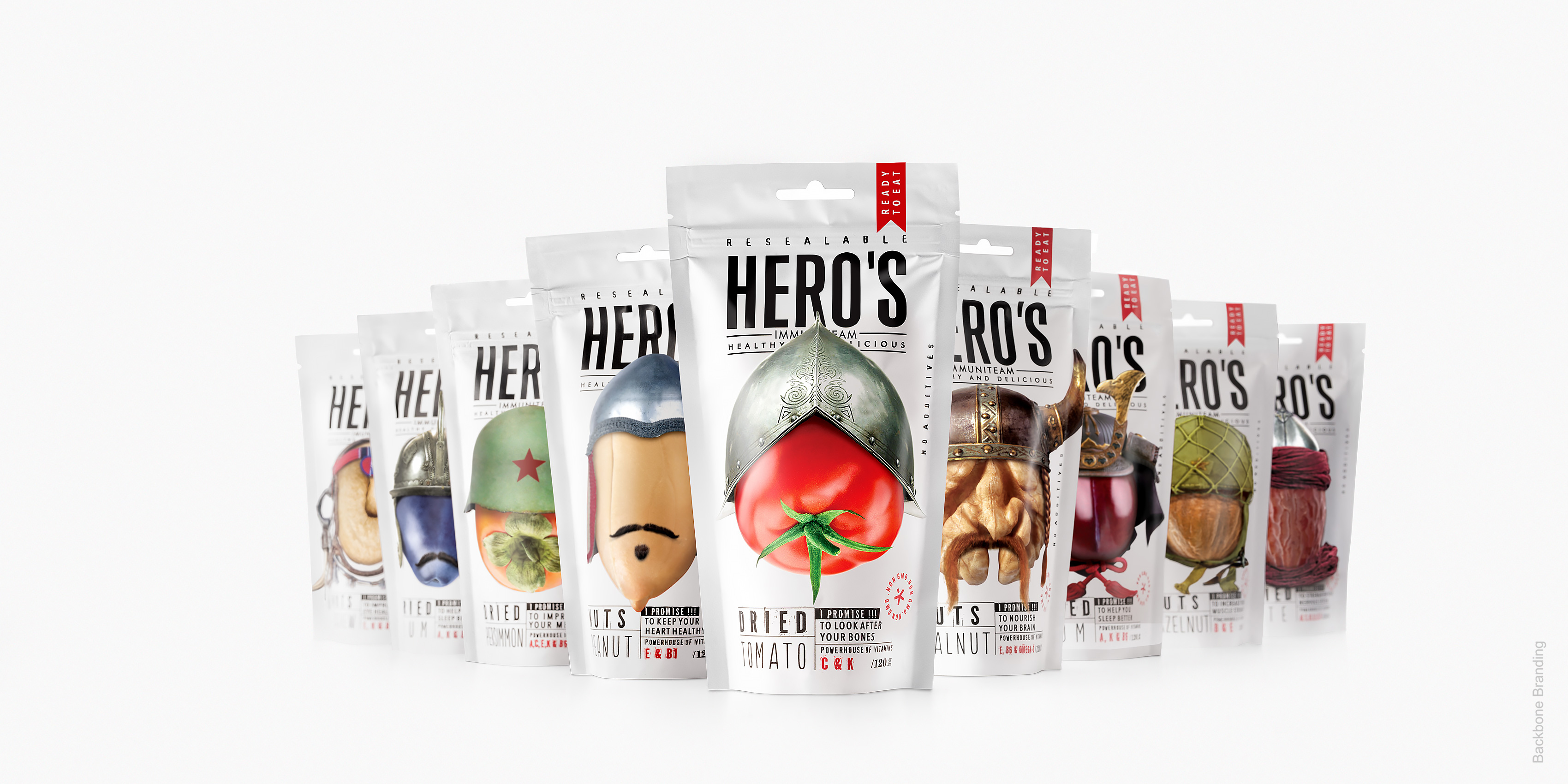 HERO'S Branding - Backbone