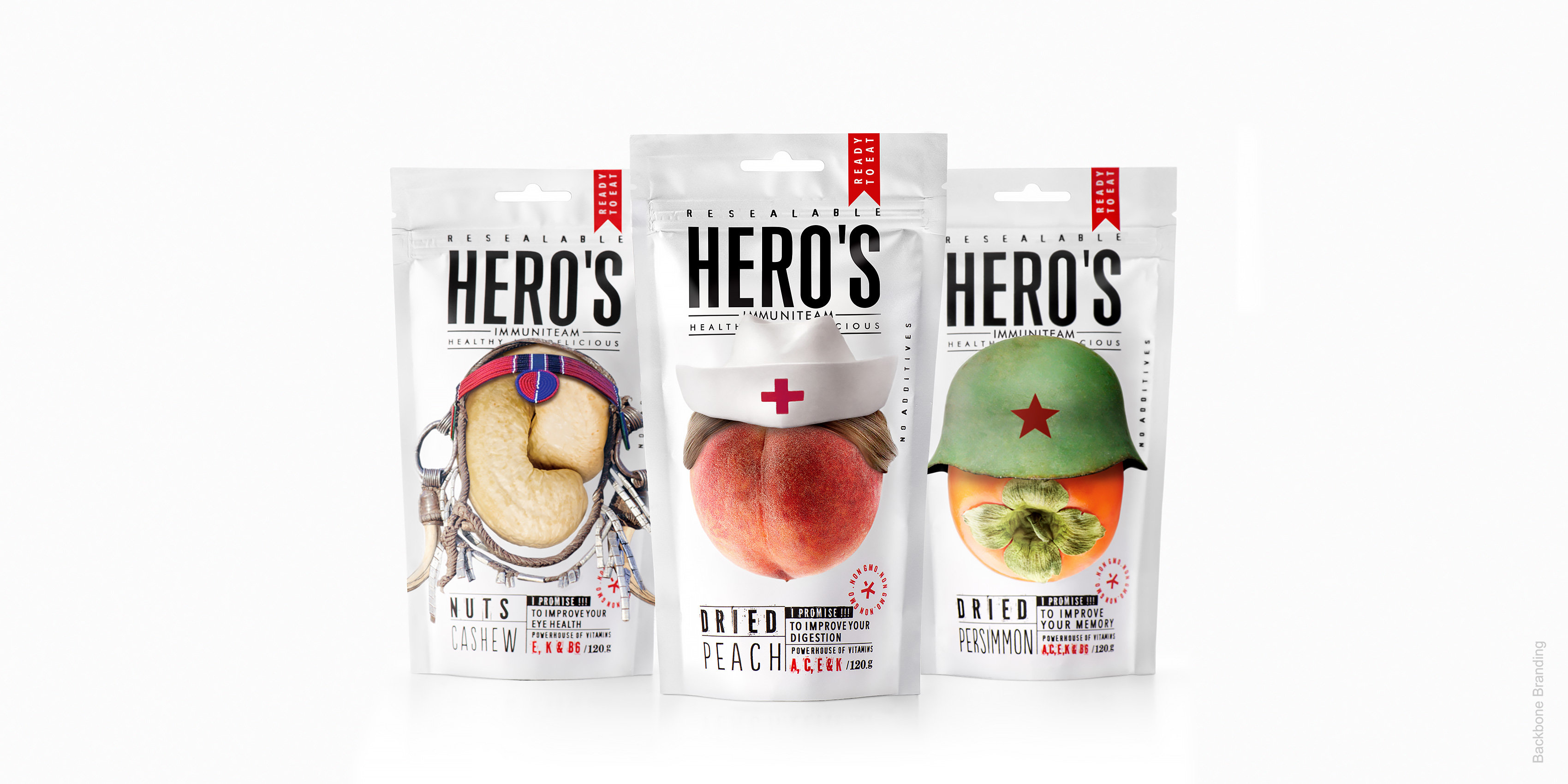 HERO'S Branding - Backbone