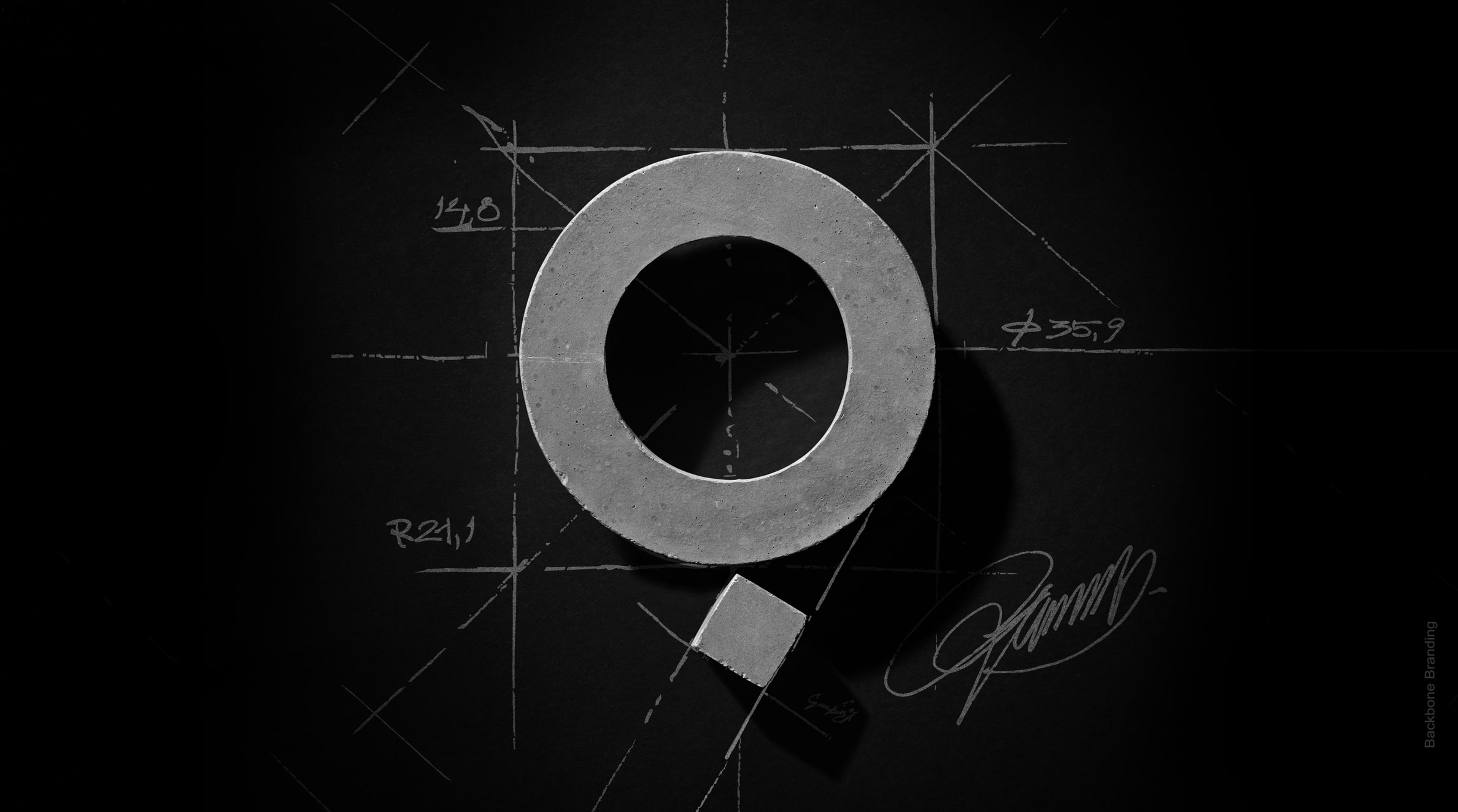 Nine Brand Identity Backbone Branding