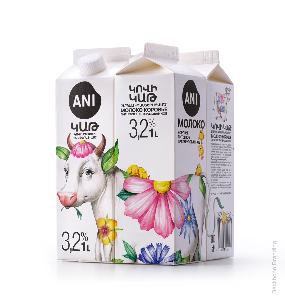 ANI DAIRY Branding - Backbone