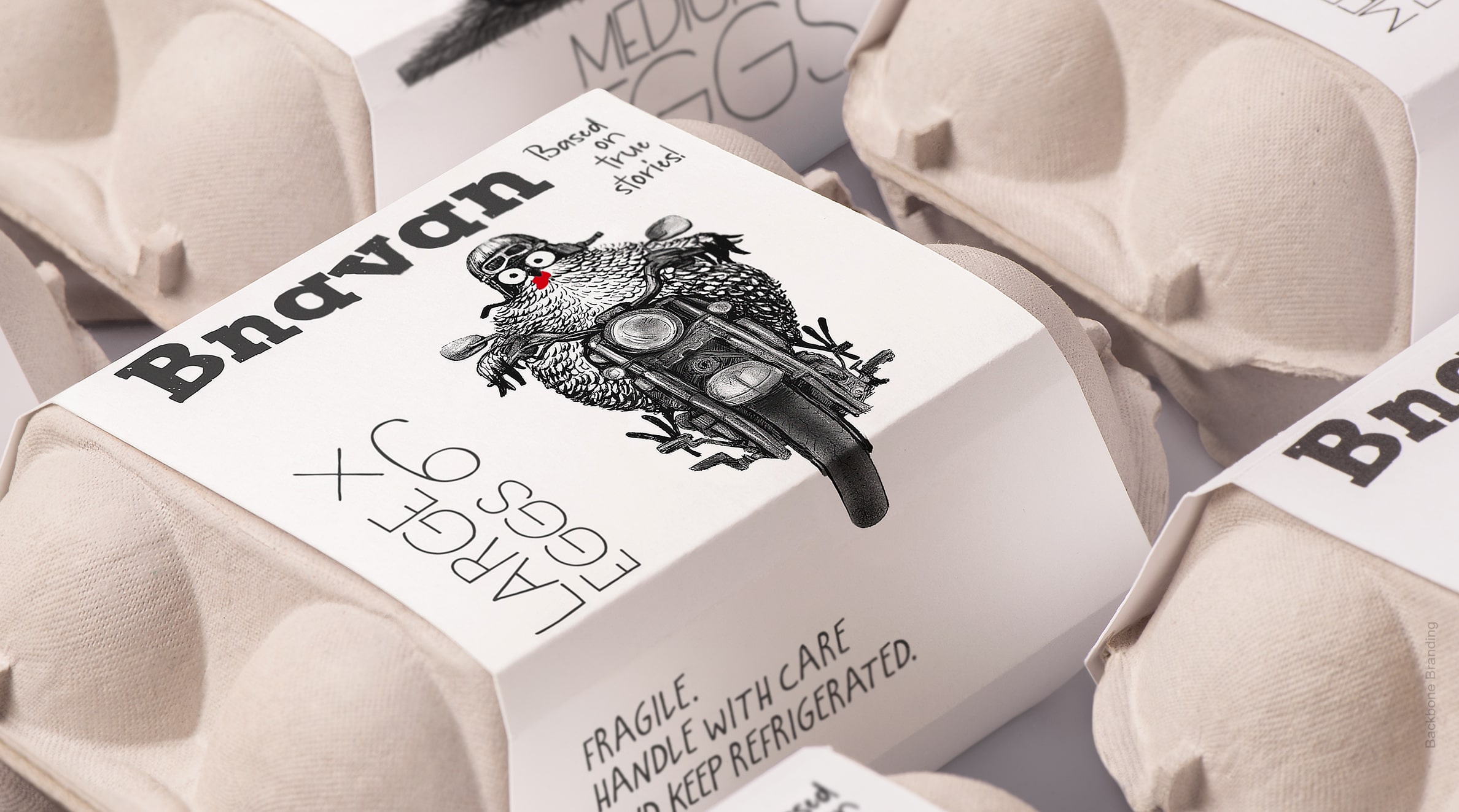 BNAVAN EGGS Branding - Backbone