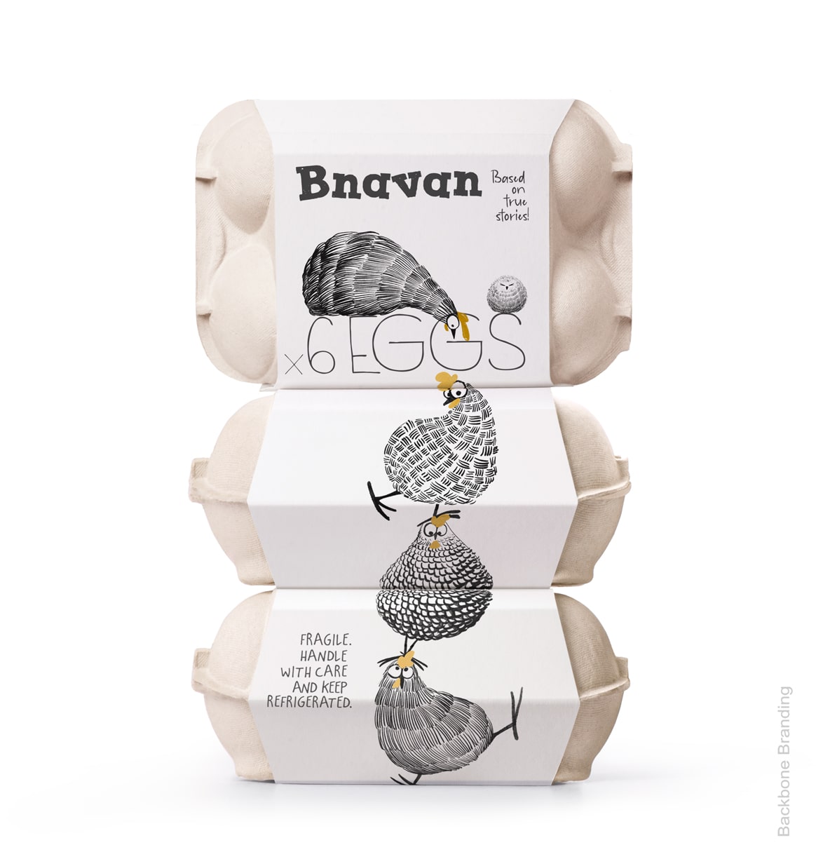 BNAVAN EGGS Branding - Backbone