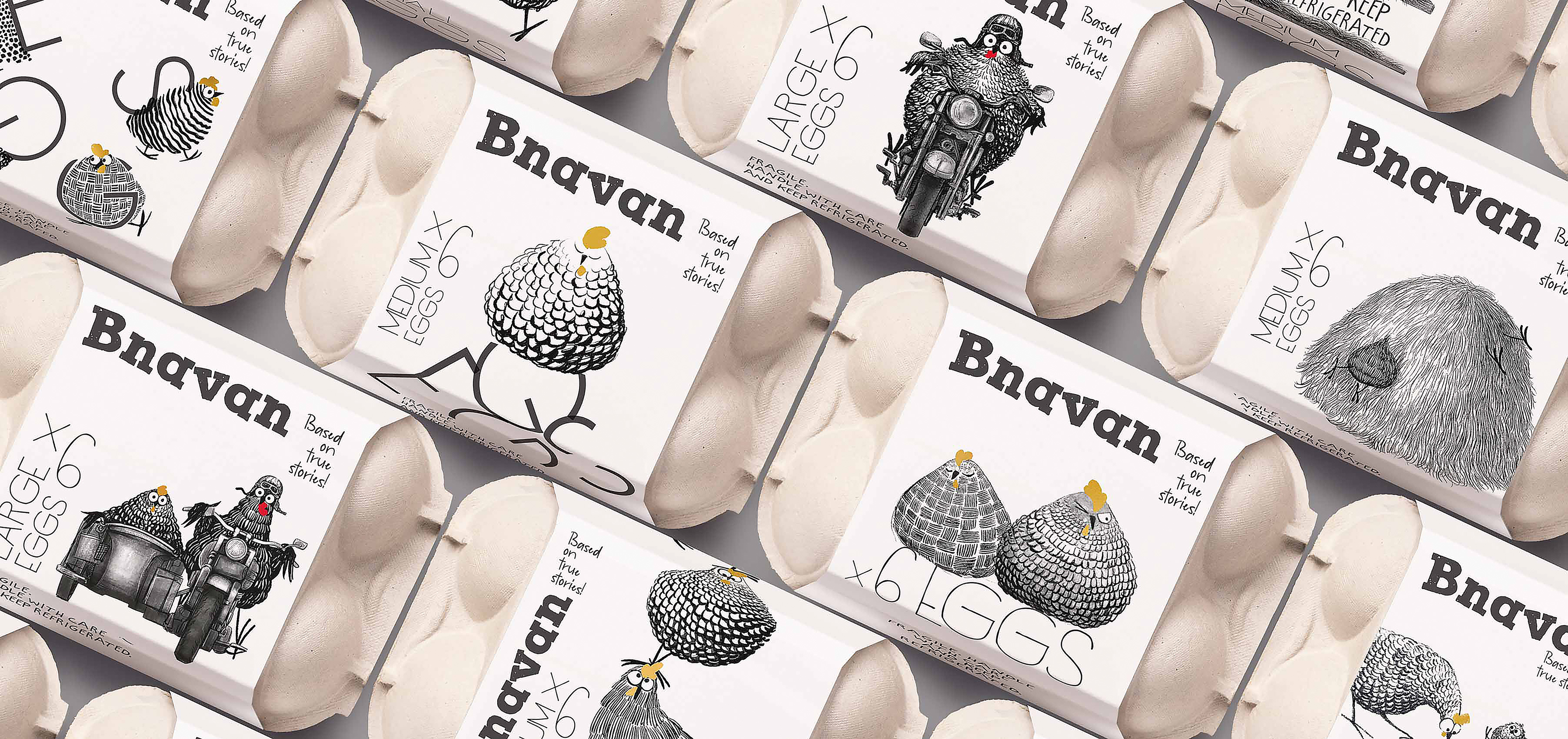 BNAVAN EGGS Branding - Backbone