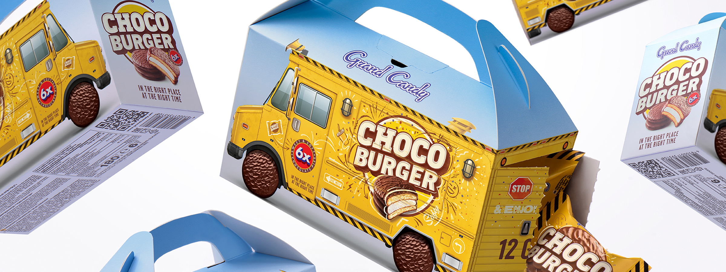 CHOCOBURGER Branding - Backbone